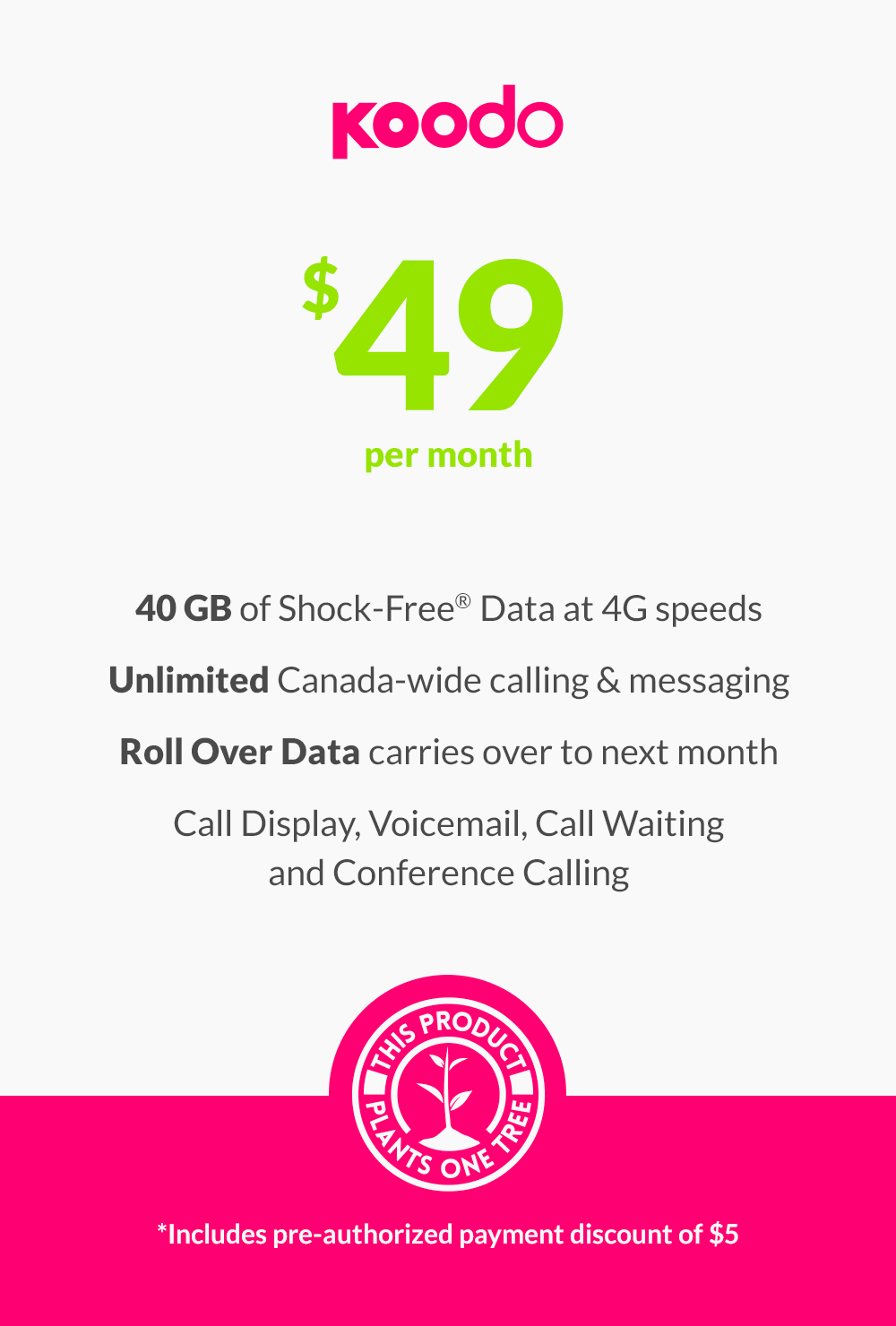 Green Mobile — Koodo Plans – greenmobile.com